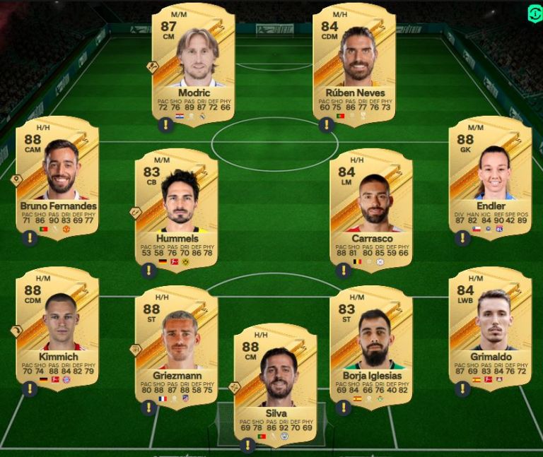 Solution DCE de Gavi sur FC 24 | FUT with Apero